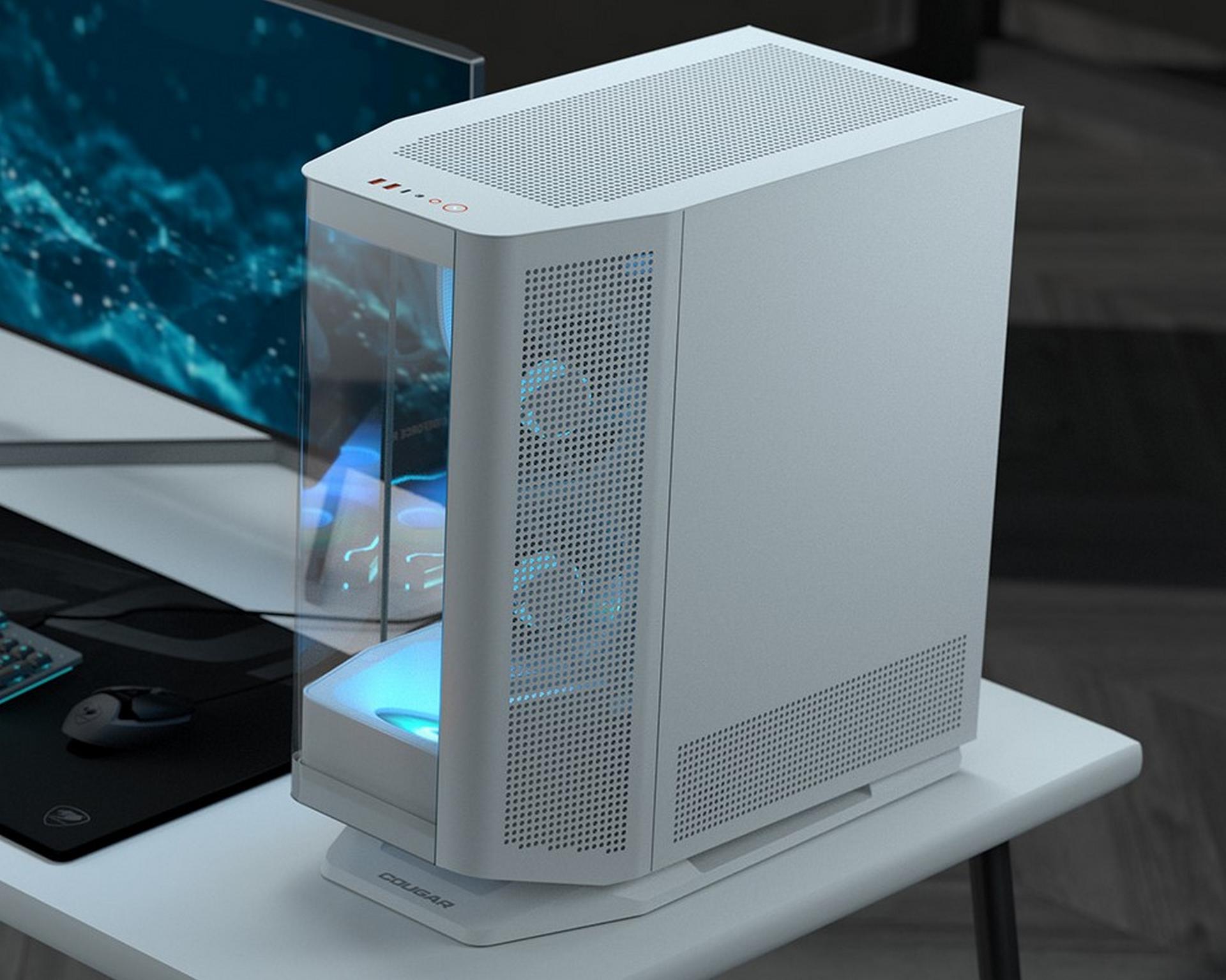 Cougar's fish tank style chassis is more spaceship than PC case | Club386