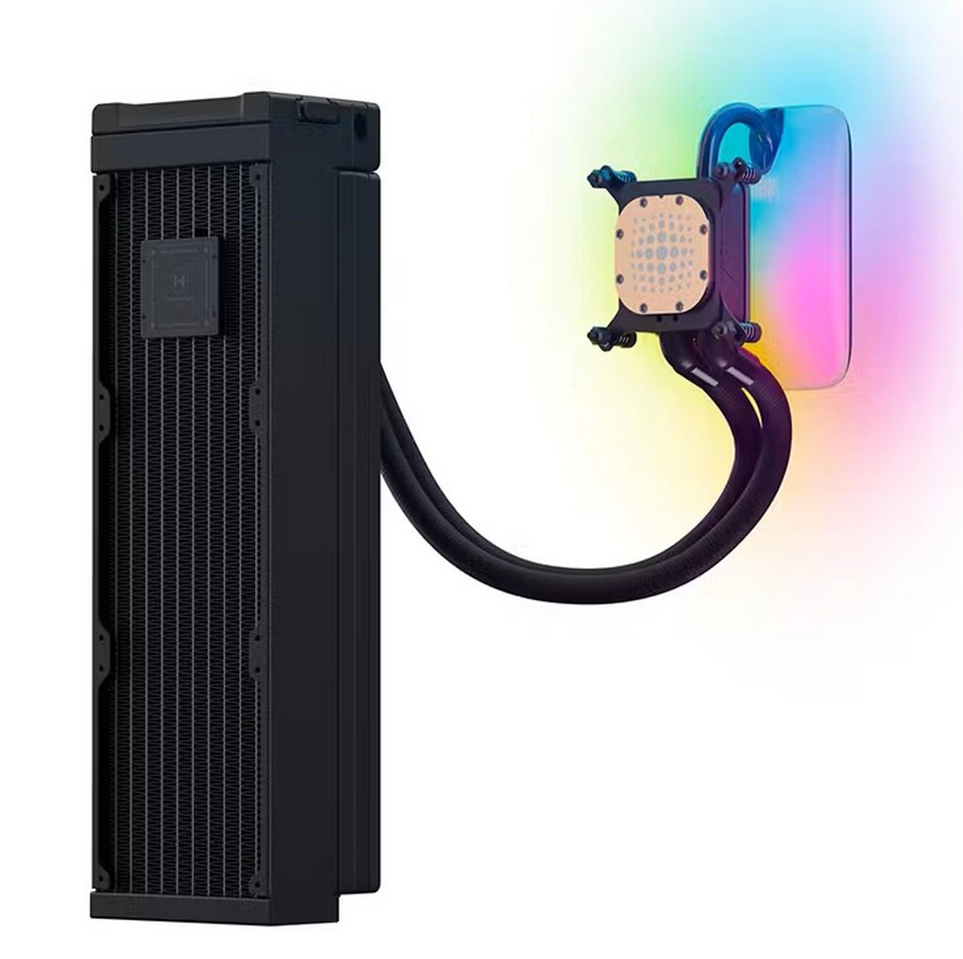 Hyte THICC Q80 Trio 360mm AIO is chunkier than a home radiator