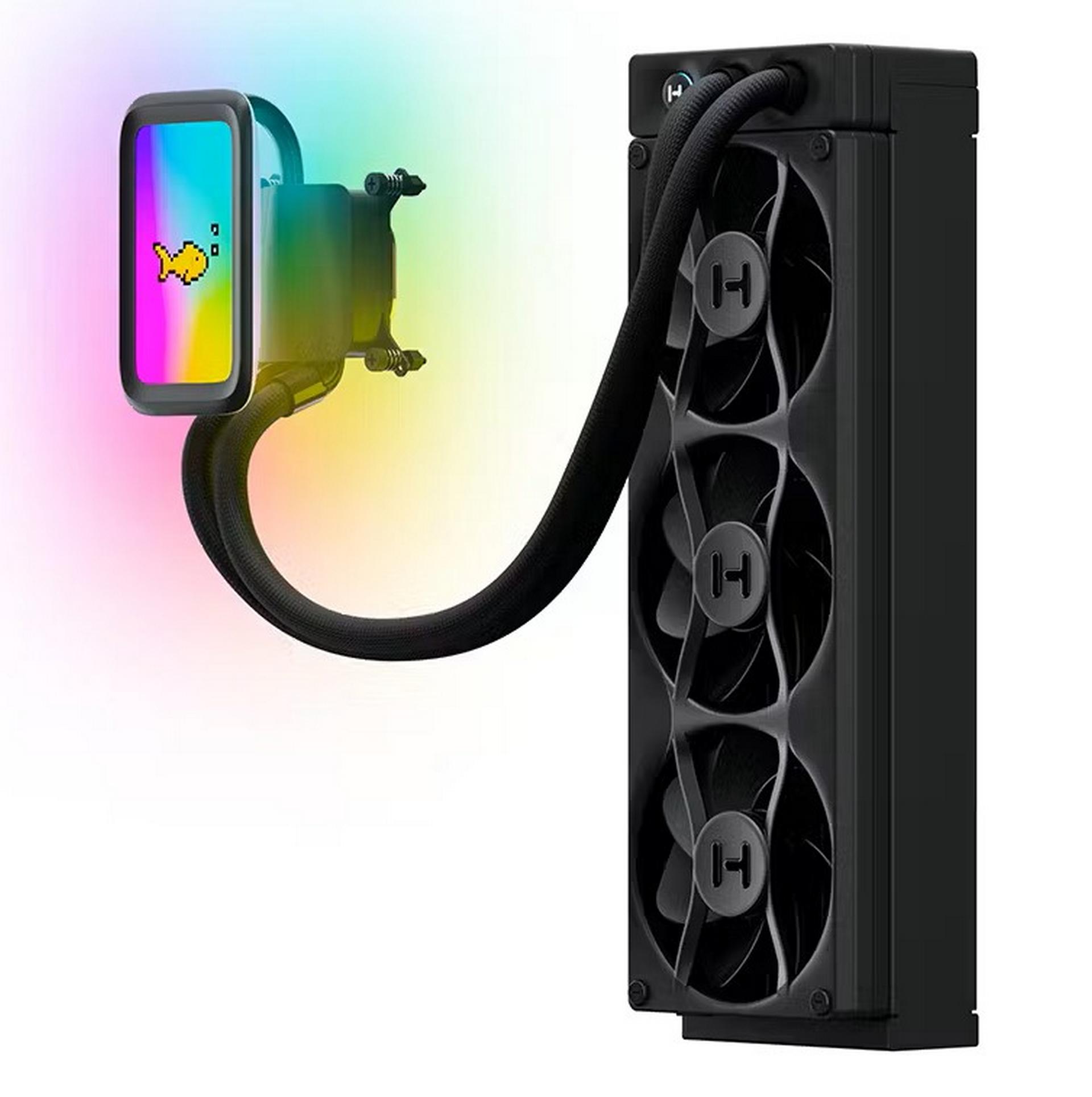 Hyte THICC Q80 Trio 360mm AIO is chunkier than a home radiator