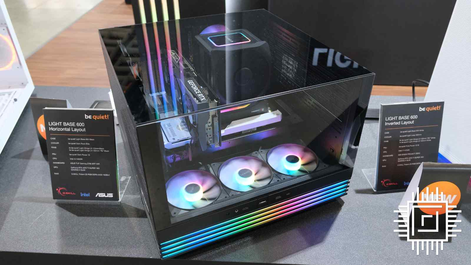 be quiet! Light Base is the brand's first panoramic case