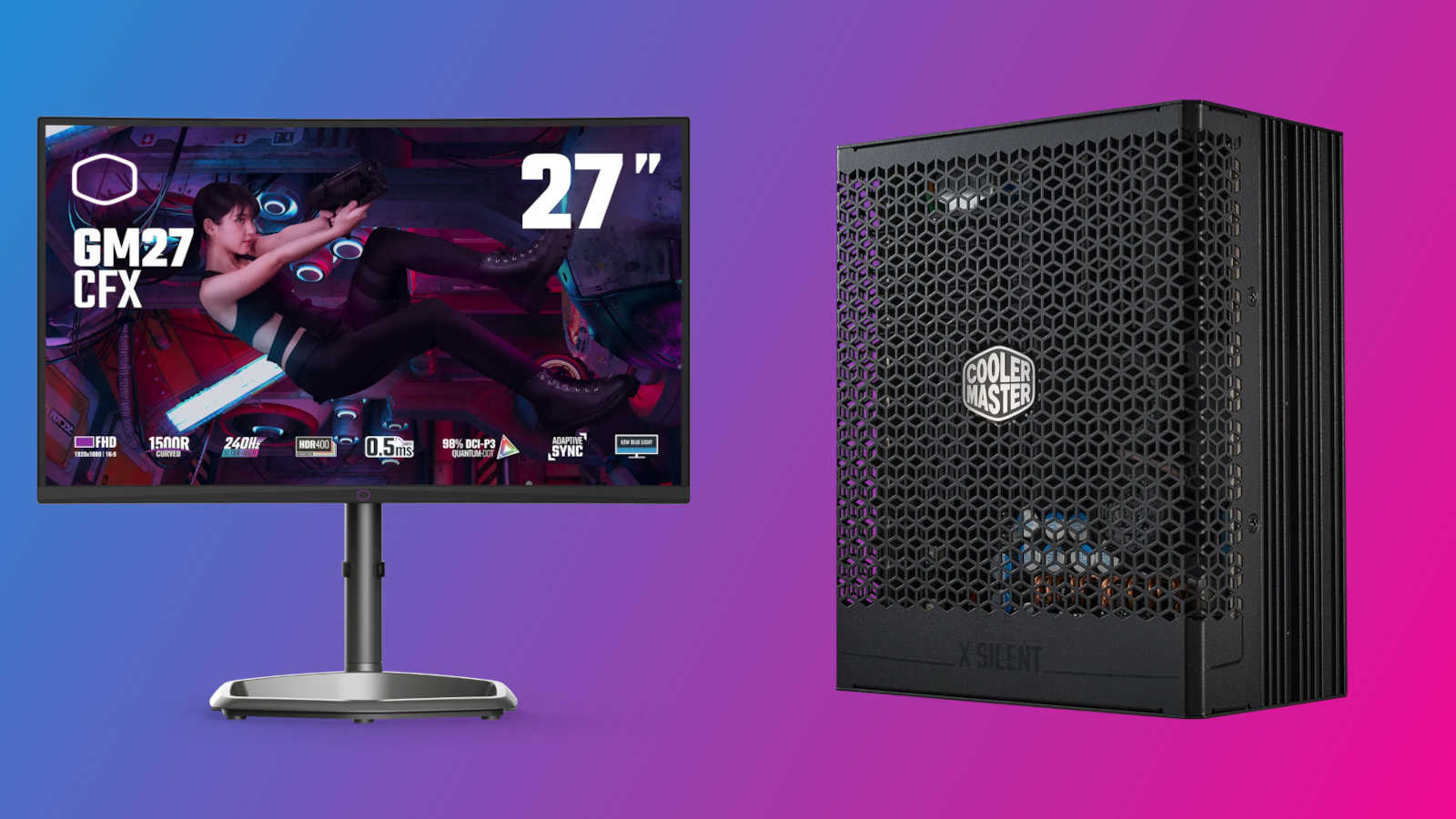 Cooler Master bundles a free gaming monitor with its new PSU | Club386