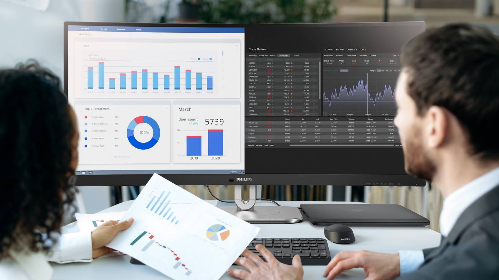 Philips boosts your productivity with wide workstation monitors | Club386