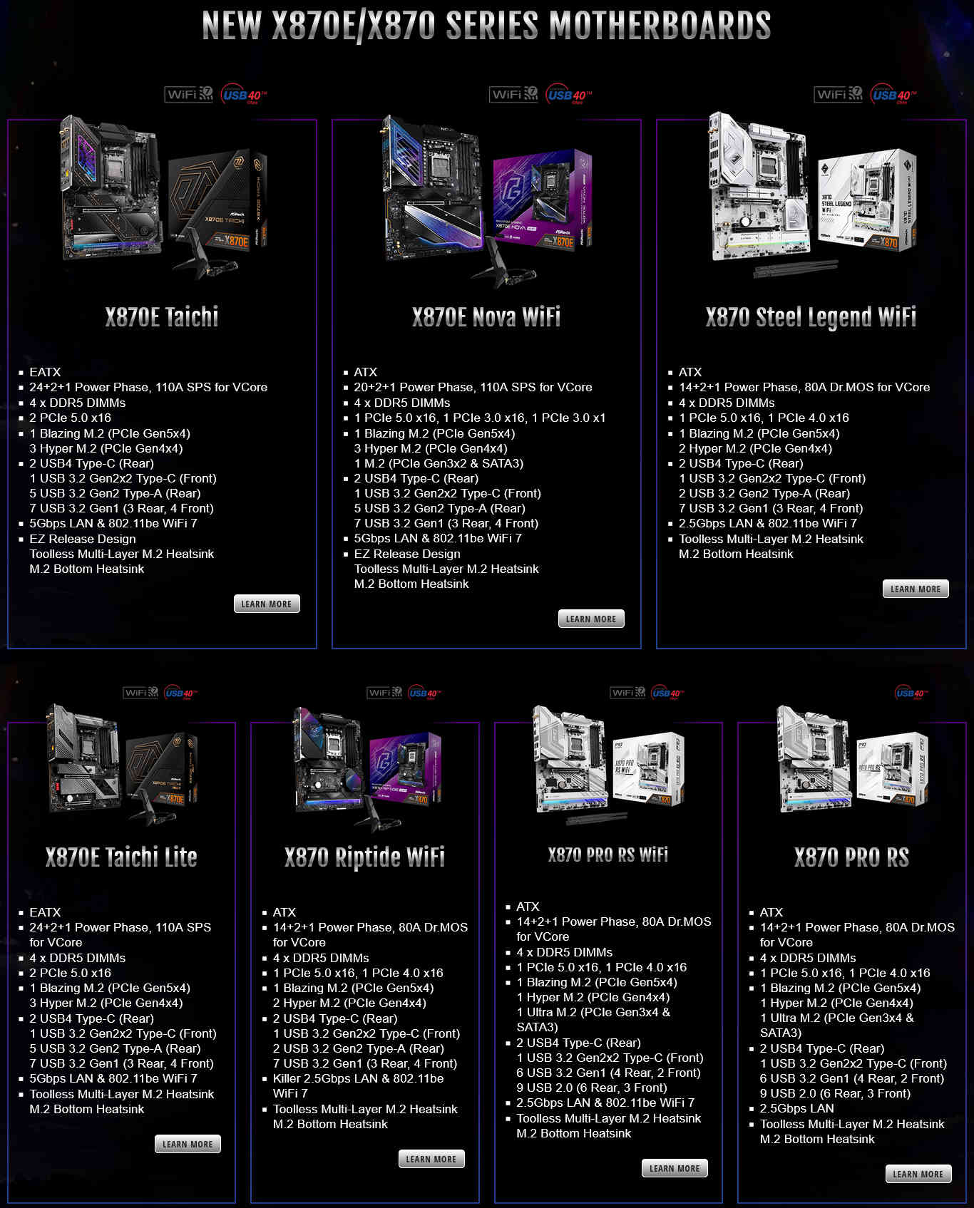 ASRock X870E Nova WiFi motherboard lights up like Vegas | Club386
