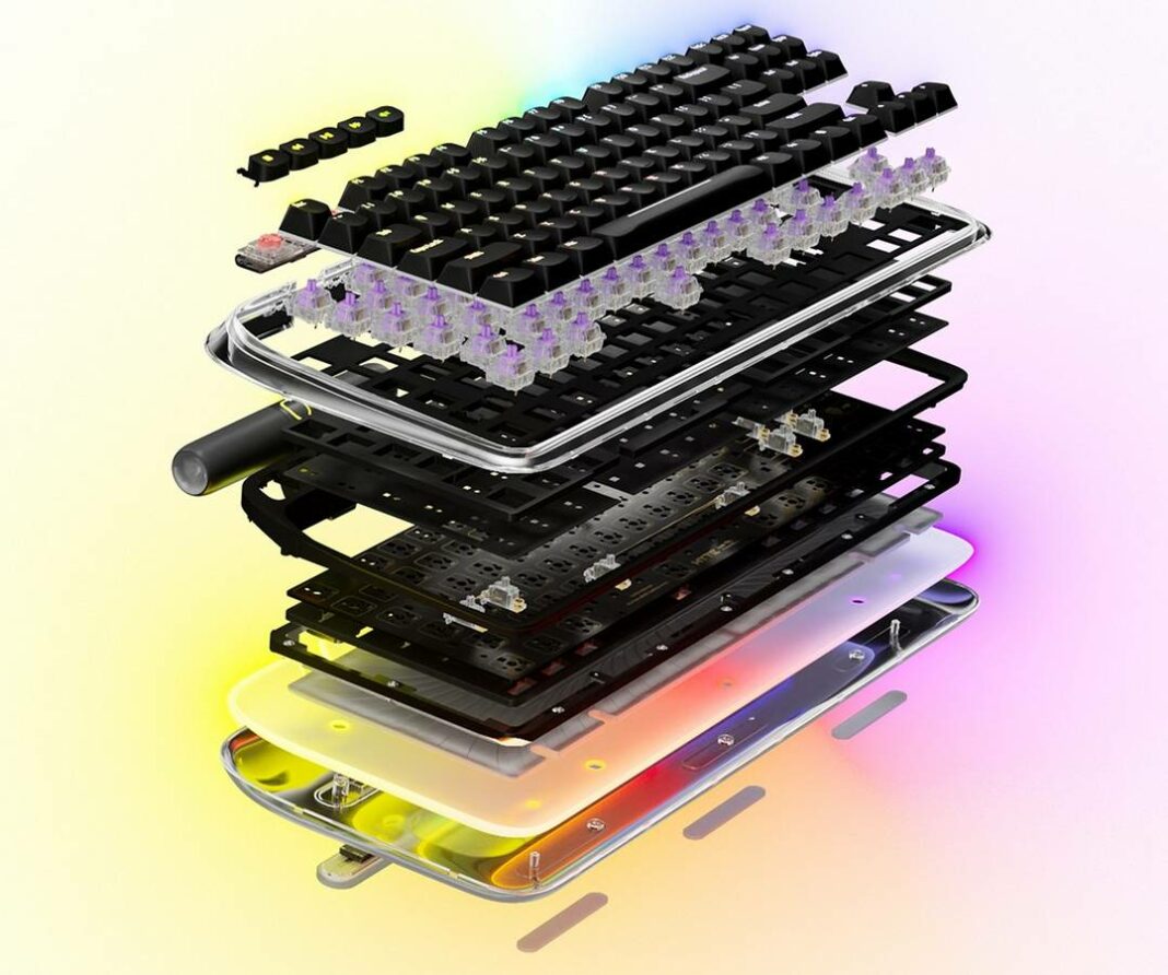 Hyte Keeb TKL is more RGB than keyboard