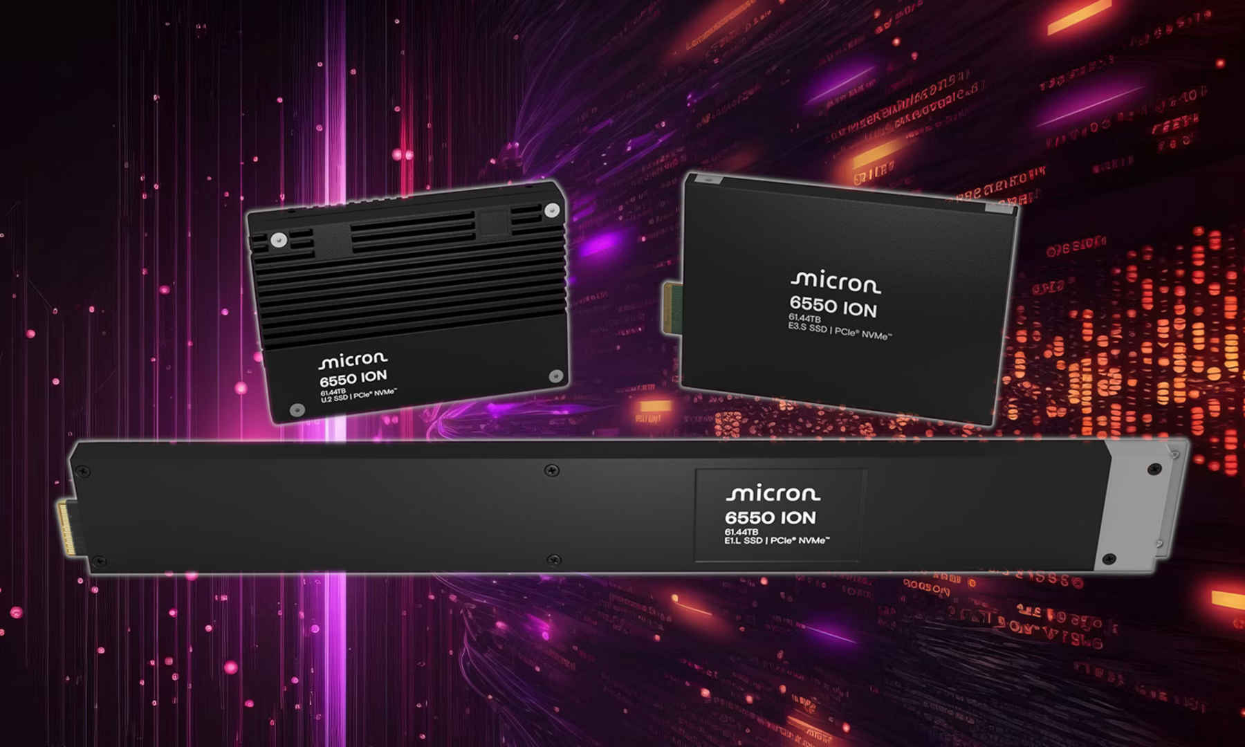 Micron has a 60TB PCIe Gen 5 SSD that's as long as a ruler | Club386
