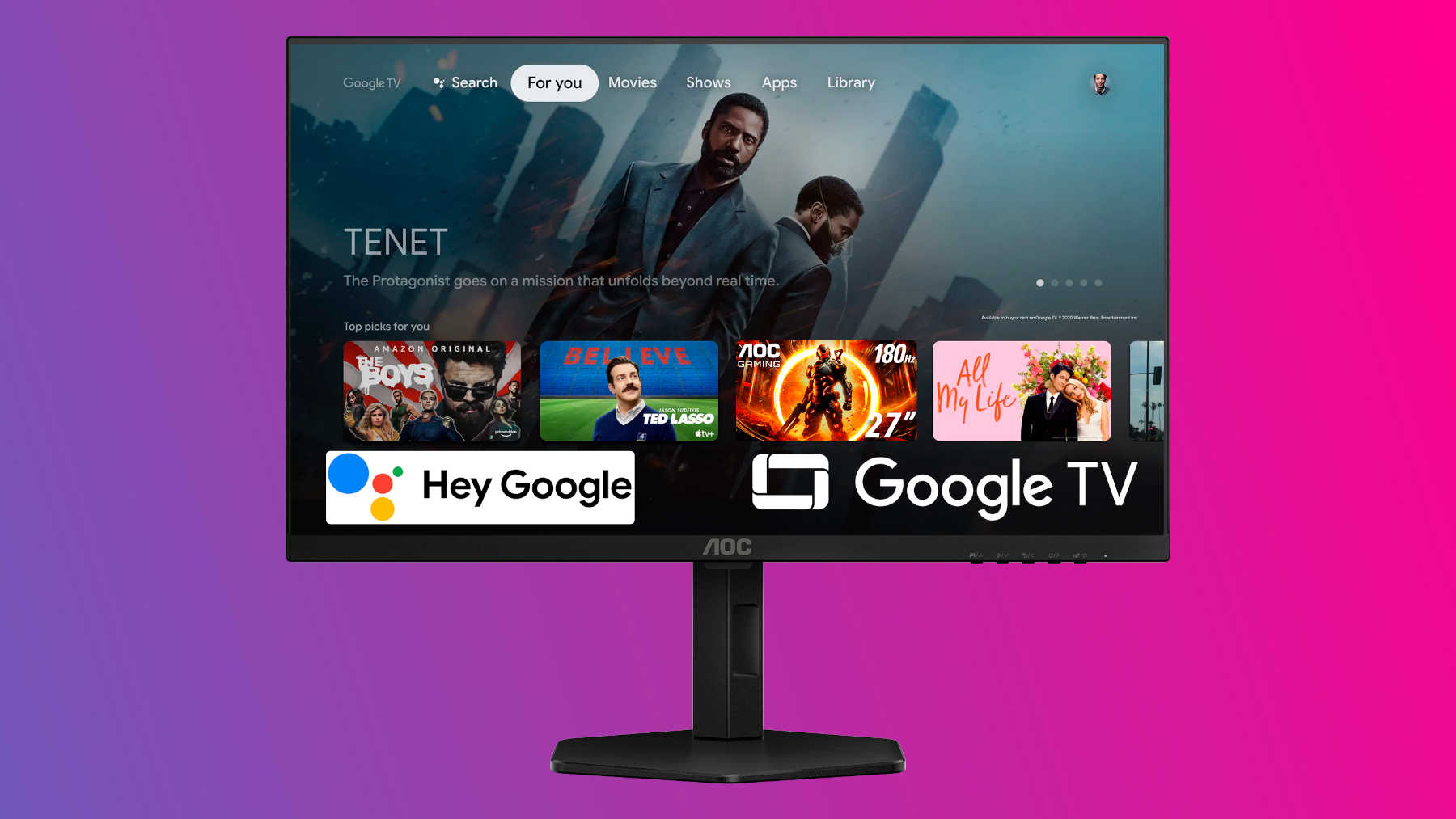 AOC combines gaming monitor and smart TV features into one | Club386