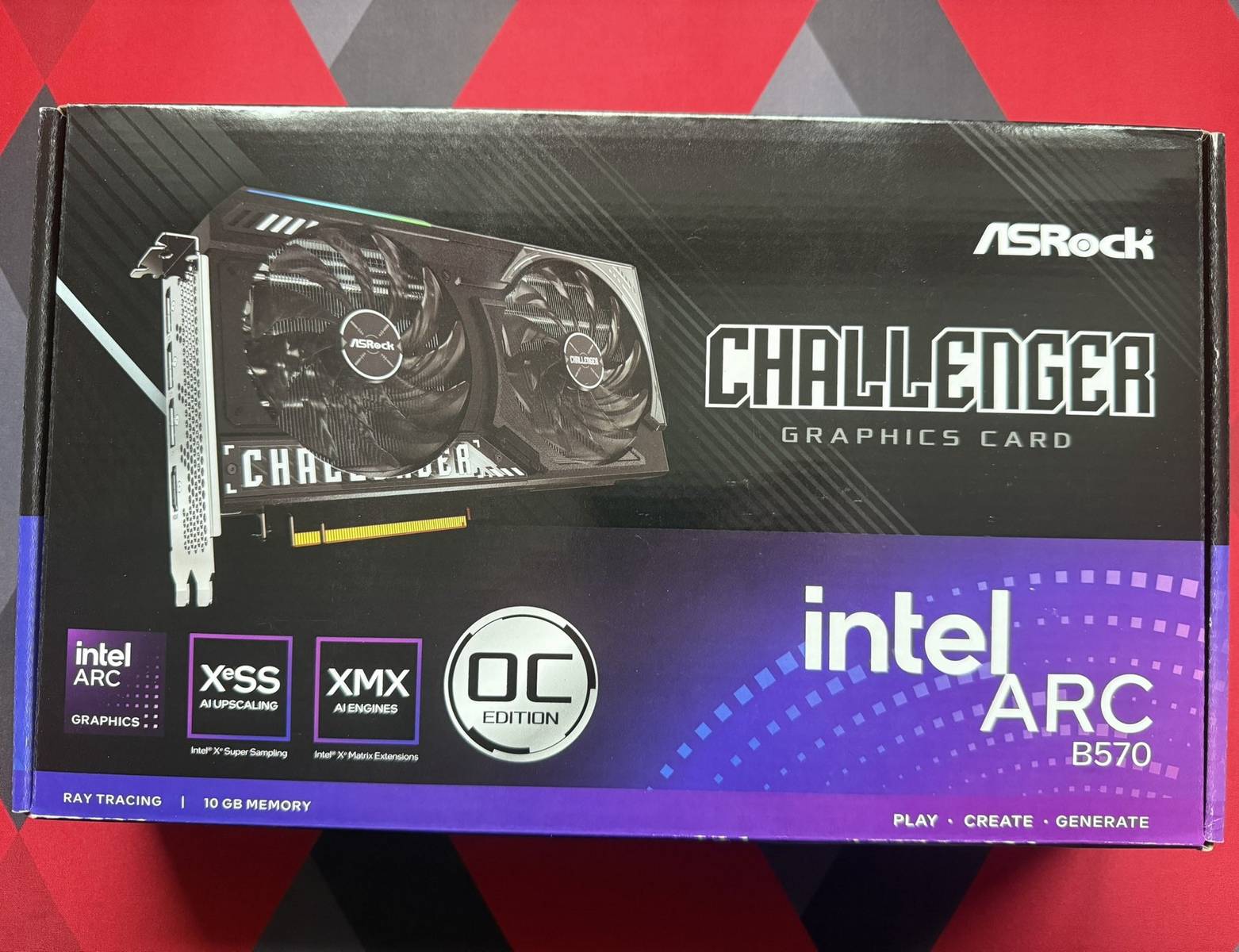 Intel sparks curiosity with early ASRock Arc B570 GPU review units ...