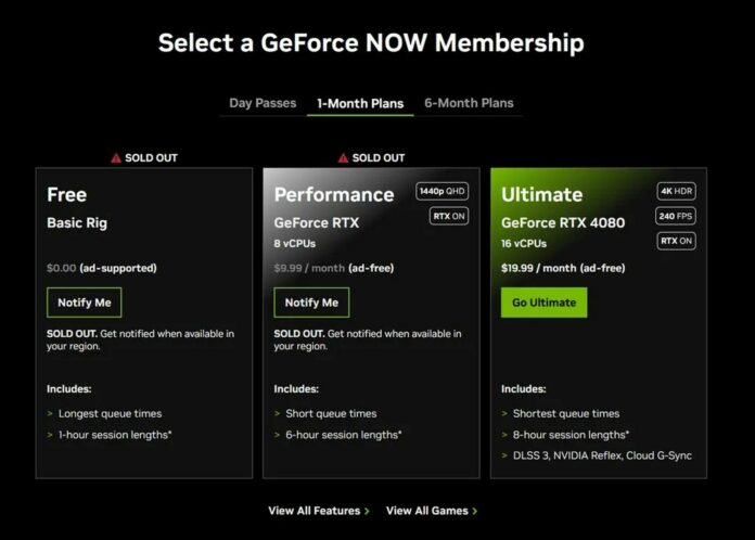 GeForce Now memberships sell out as Nvidia can't keep up with demand ...