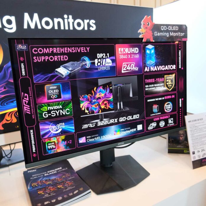 Hands on with MSI's new gaming monitors from Mini LED to QD-OLED | Club386