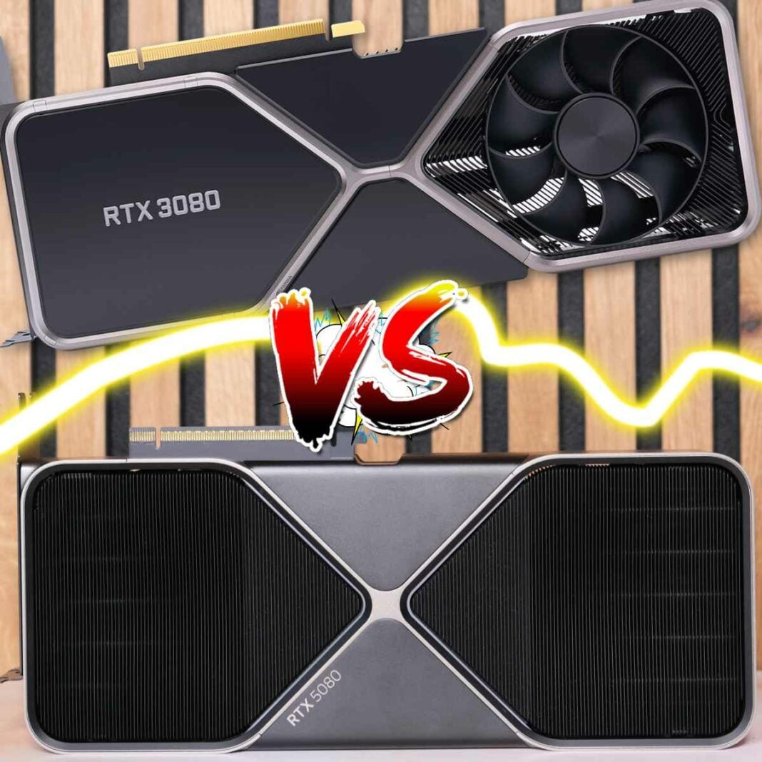 Nvidia GeForce RTX 5080 vs. GeForce RTX 3080 | Club386