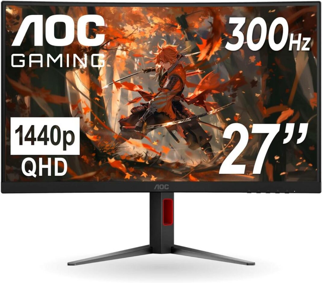 AOC 300Hz QHD monitor comes $70 cheaper than competition