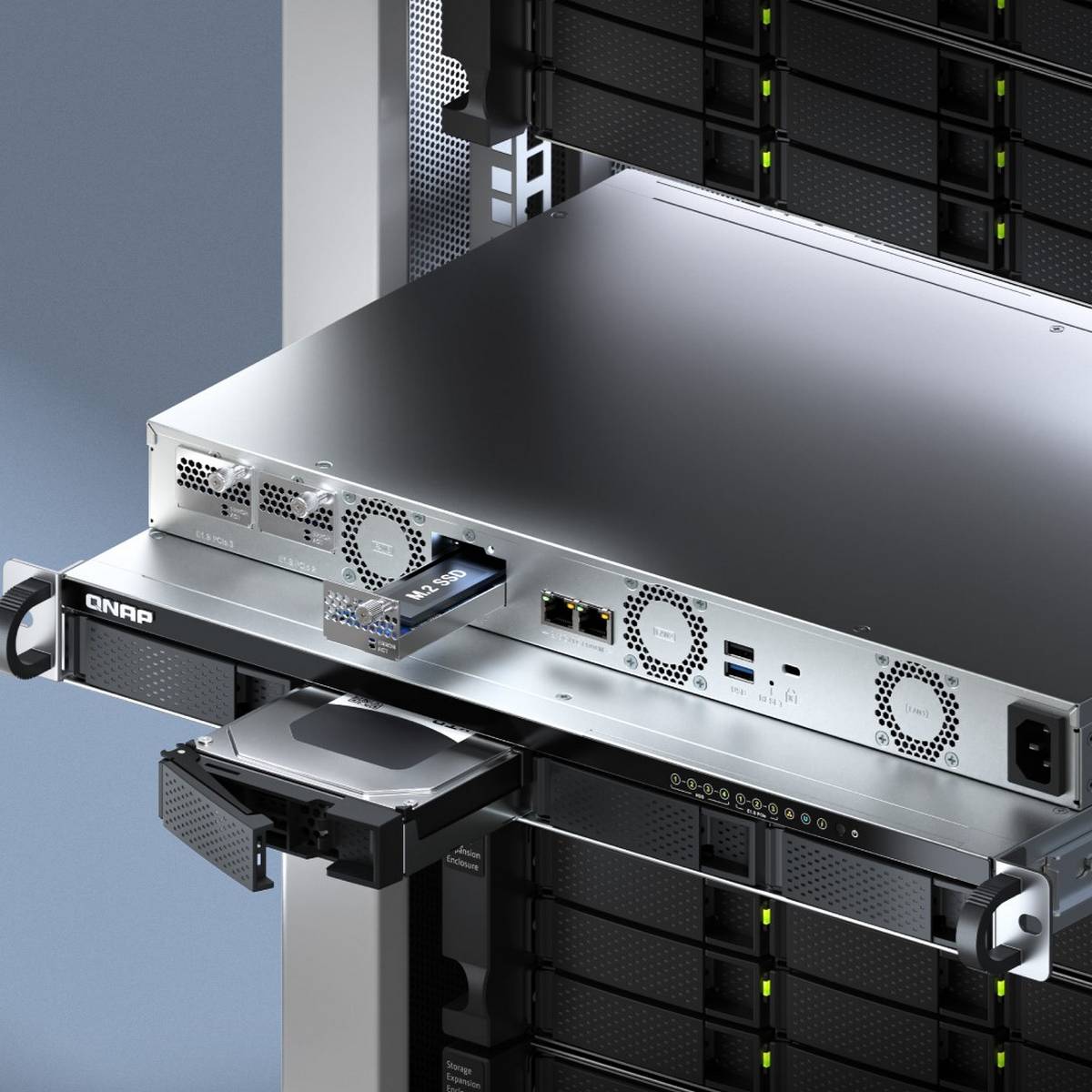 QNAP rackmount 4-bay NAS combines size and flexibility | Club386