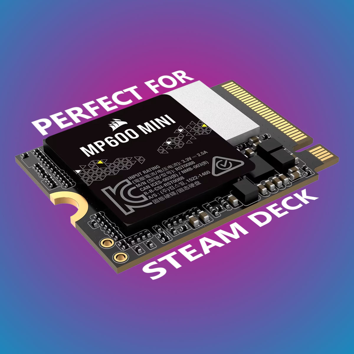 Corsair MP600 Mini falls to lowest price in spectacular Steam Deck SSD ...