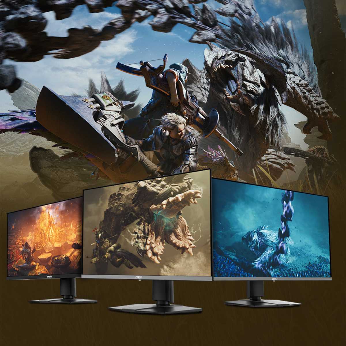 MSI offers Monster Hunter Wilds free with select gaming monitors | Club386