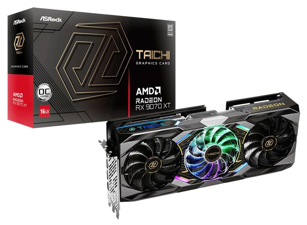 ASRock unveils its RX 9070 series cards featuring 12V-2x6 power