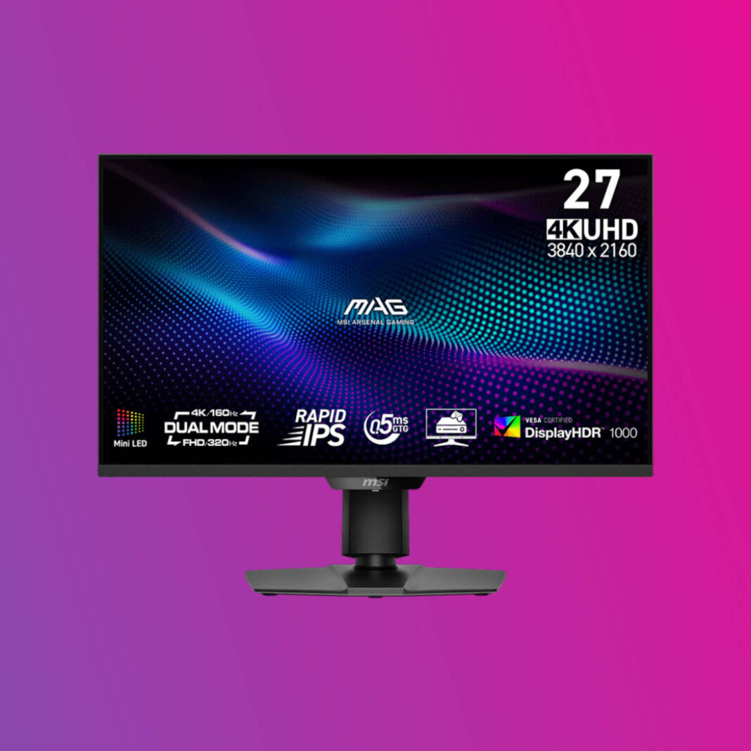 MSI unveils MAG 274UPDF E16M Mini LED monitor that's both exciting and ...
