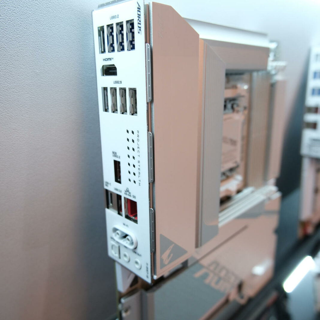 Gigabyte launches two Aorus Stealth Ice back-connect motherboards for ...