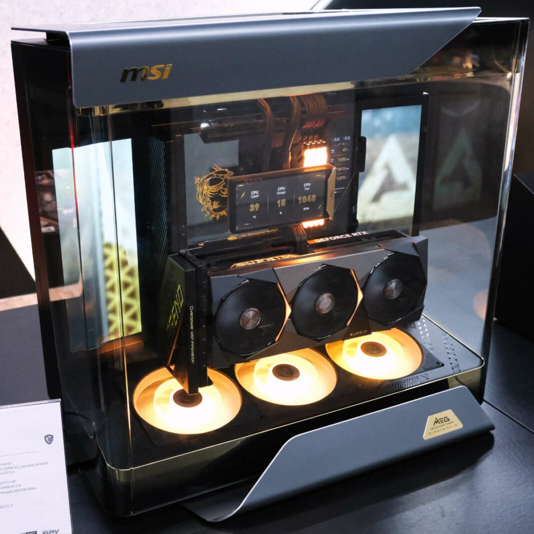 MSI Maestro 900L PZ is a supersize showcase chassis that can fit three ...