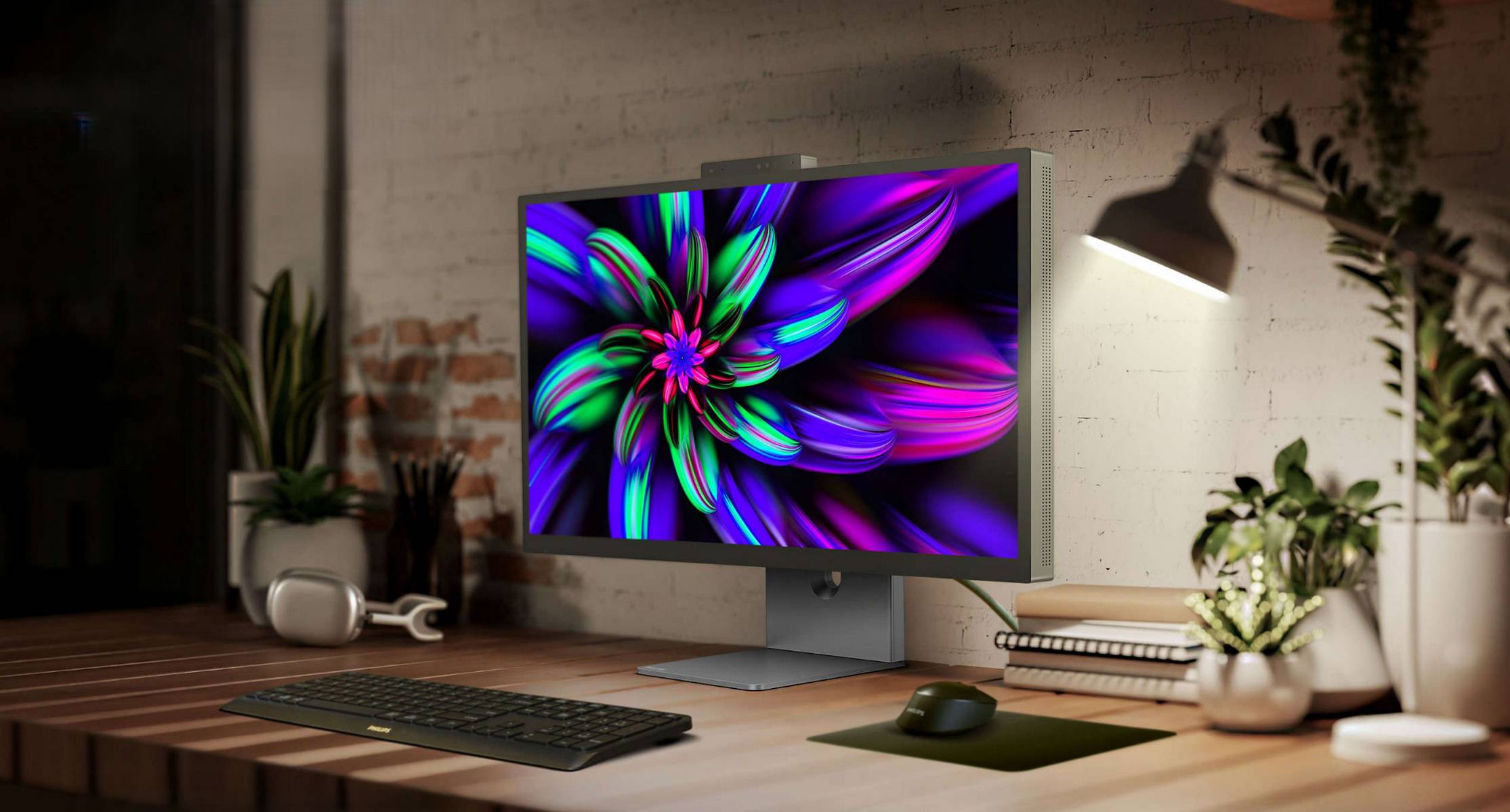 Philips launches lush 27in 5K monitor with built-in KVM and 96W power ...