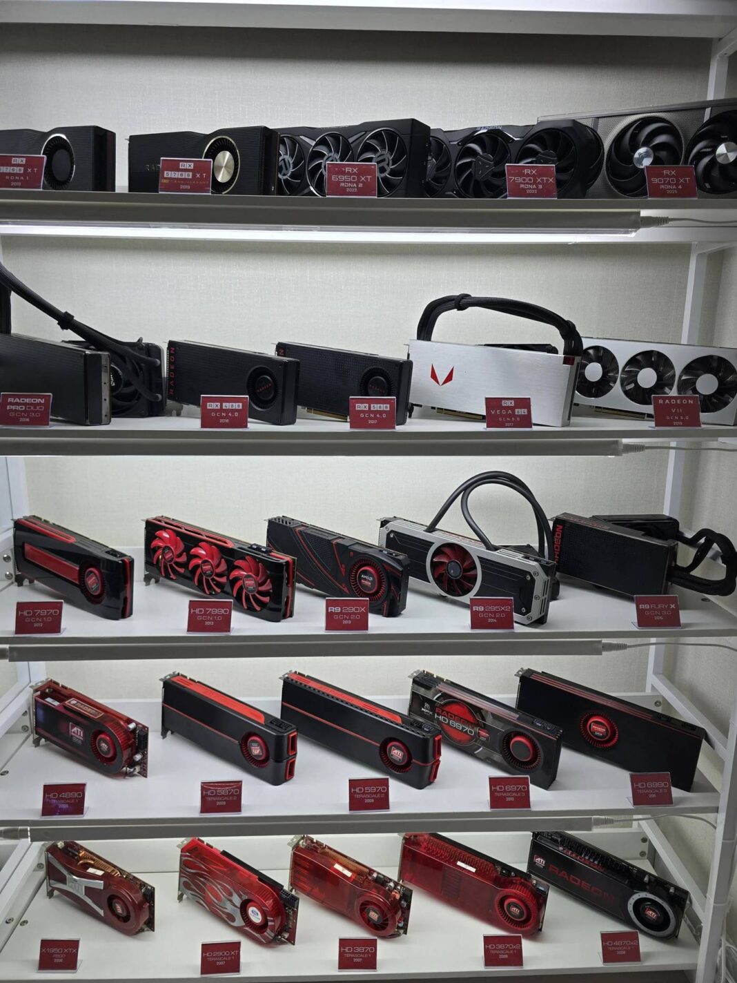 This tech enthusiast's GPU collection makes me dream of owning one ...