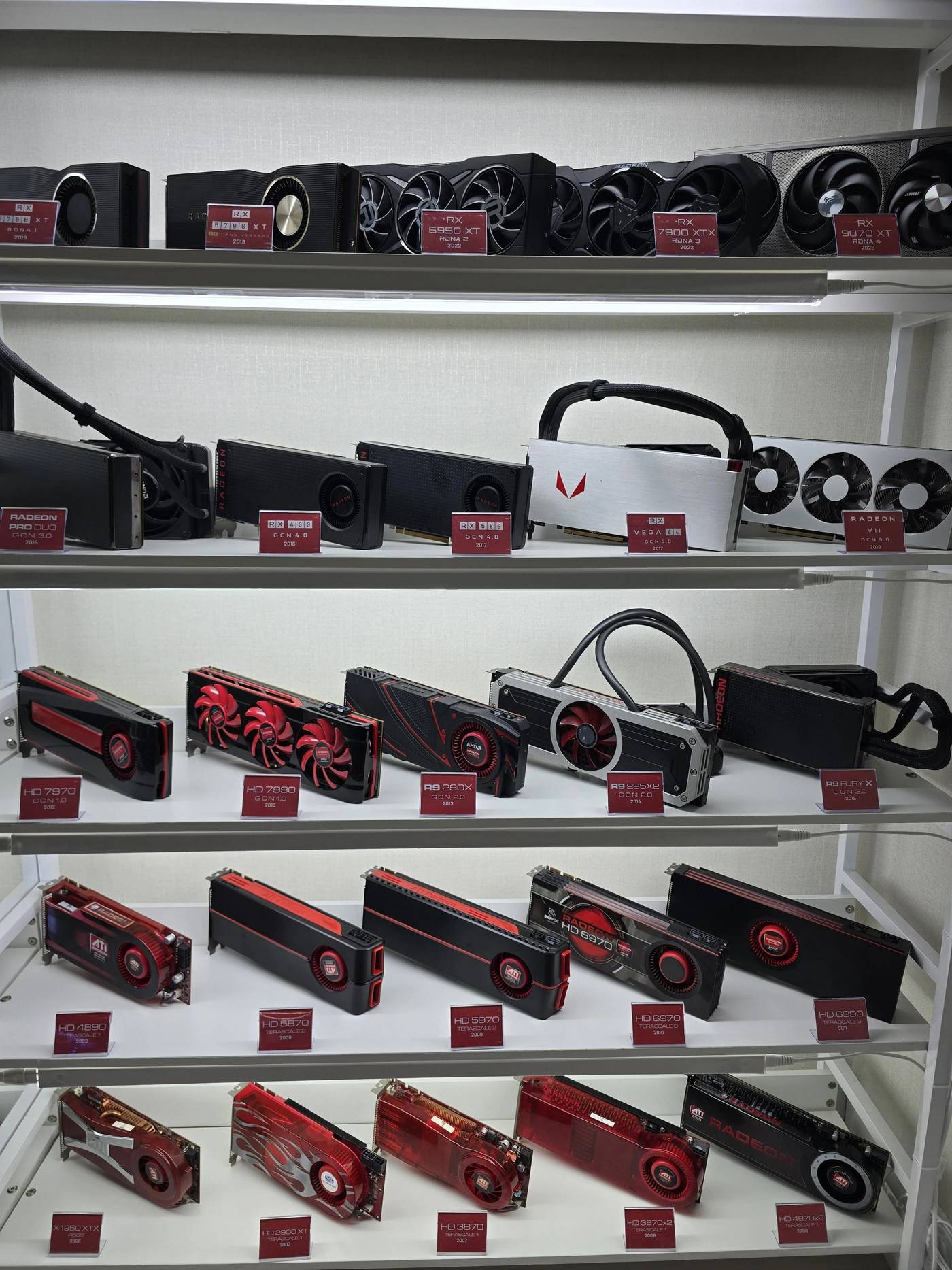 This tech enthusiast's GPU collection makes me dream of owning one ...