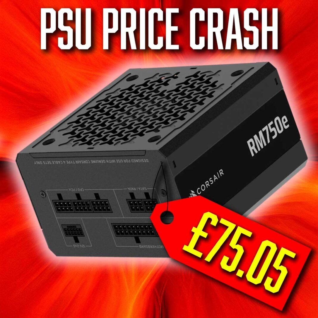 Corsair modular PSUs are astoundingly cheap on Amazon right now, but ...
