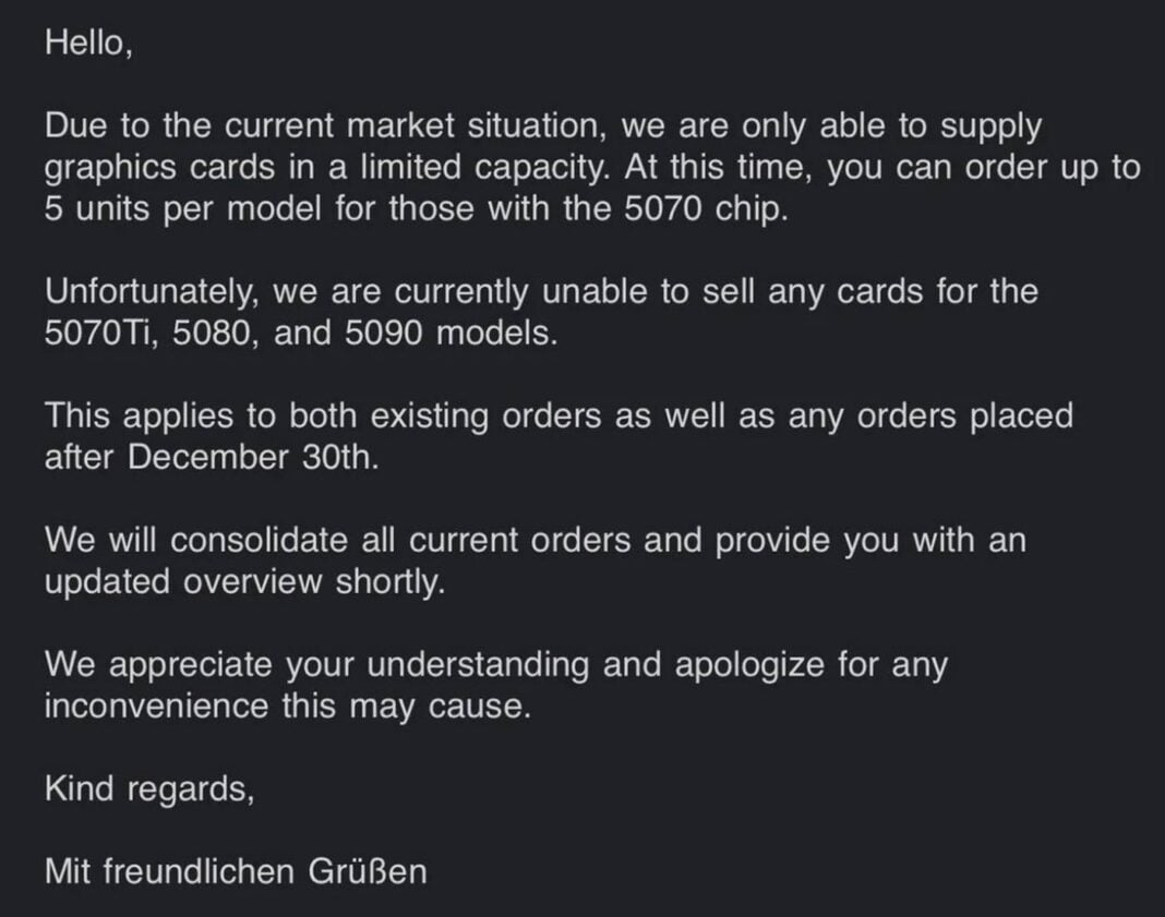 Nvidia GeForce RTX 5070 Ti is reportedly getting axed, with 5060 Ti ...
