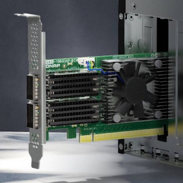 QNAP introduces blazing-fast QXG-100G2SF-BCM dual-port 100GbE network ...