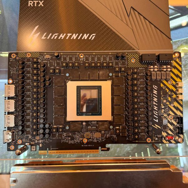 MSI GeForce RTX 5090 Lightning Z is the world's first 1,000W GPU and it ...