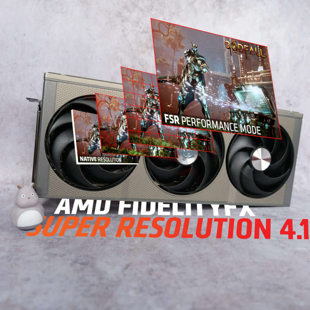 Leaked AMD FSR 4.1 DLL tested on Radeon RX 7000 GPUs, delivers a slight ...