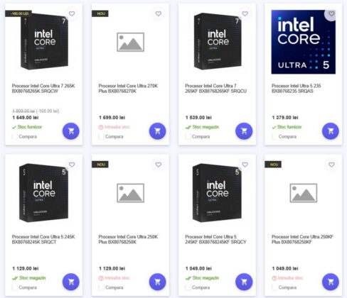 Intel Core Ultra 200K Plus Series 'Arrow Lake Refresh' appears in ...
