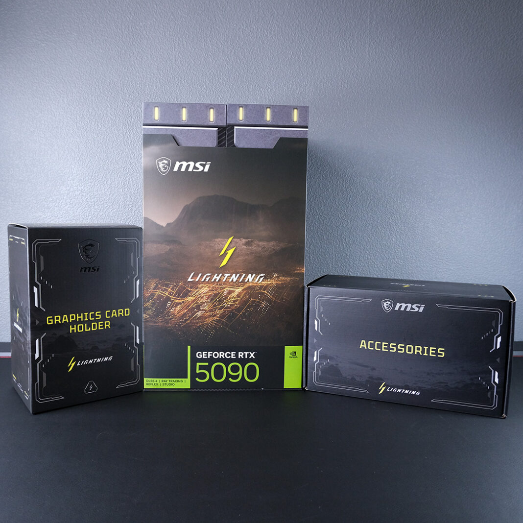 MSI GeForce RTX 5090 Lightning Z unboxing and first look | Club386