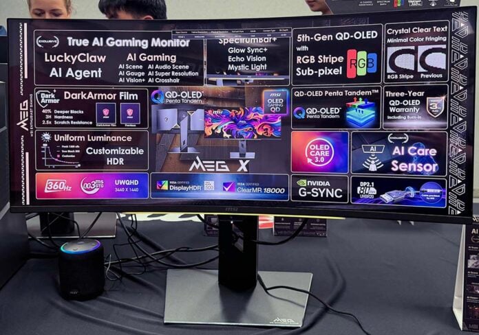 MSI just unveiled a load of new QD-OLED and Mini-LED gaming monitors ...