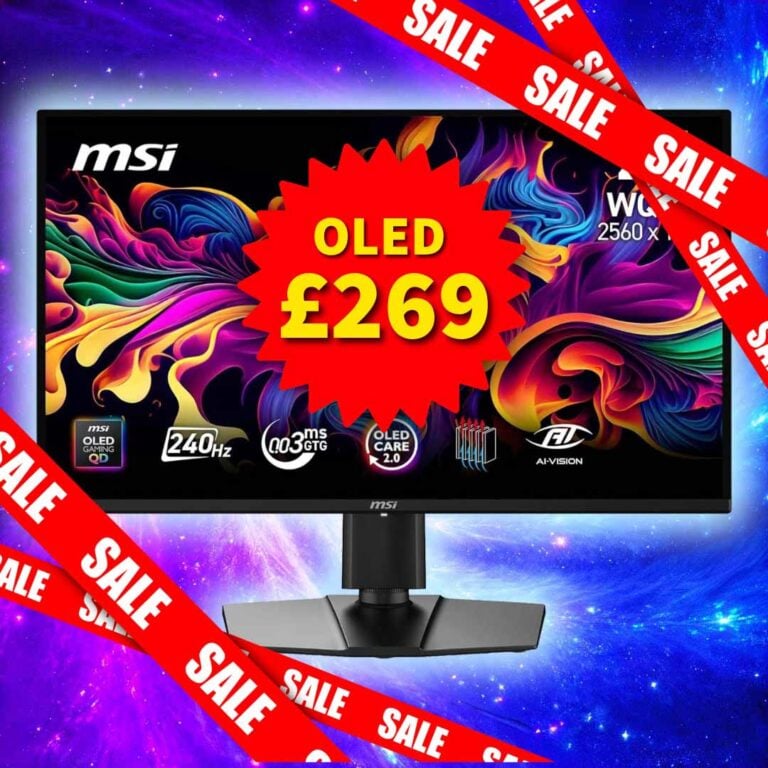 £269 for a 240Hz QD-OLED gaming monitor - this MSI Big Prime Day deal ...
