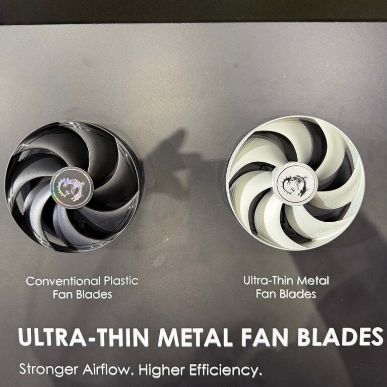 MSI unveils next-gen GPU cooling, featuring metal fans and diamond ...
