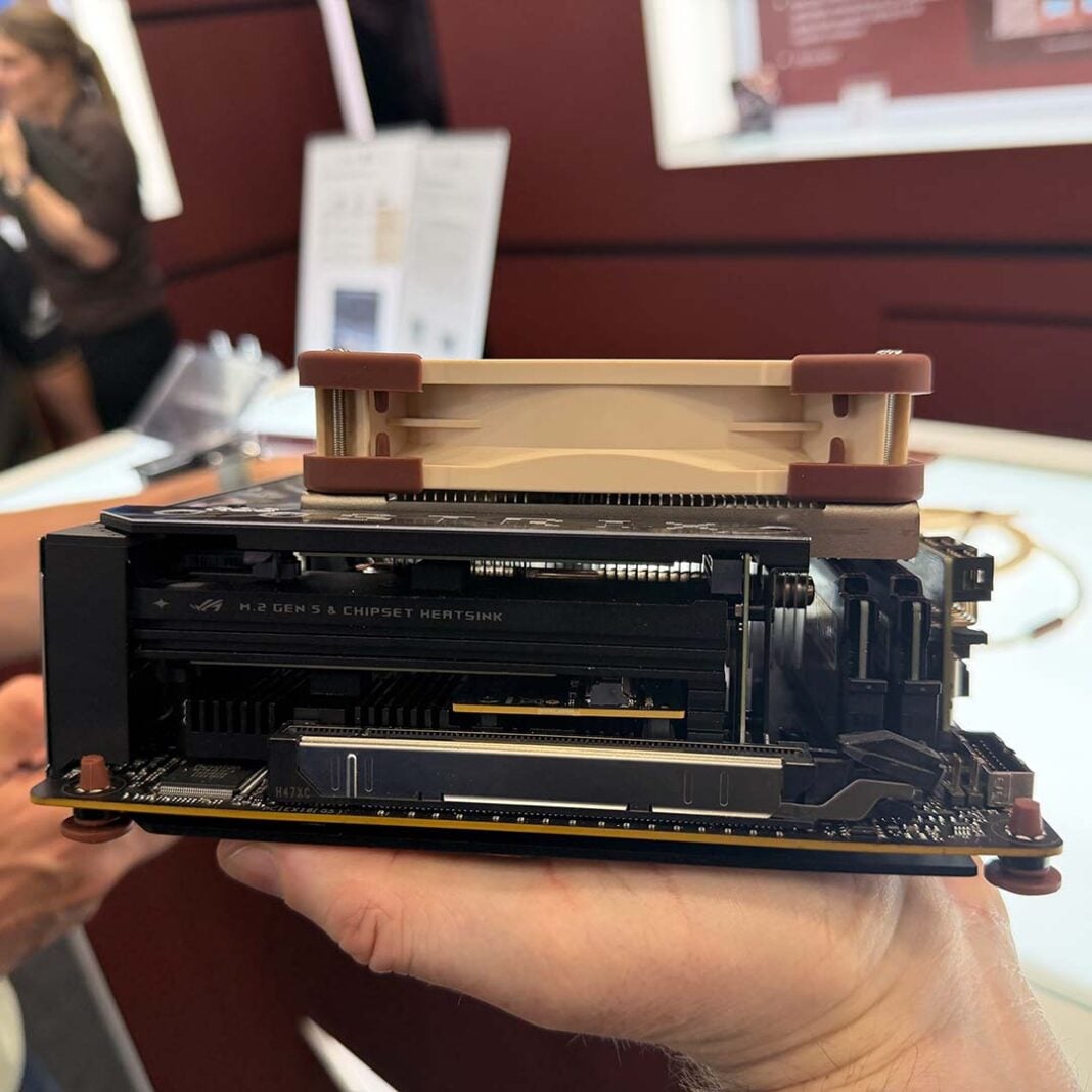 Noctua showcases next-gen low-profile CPU cooler, at just 70mm tall ...